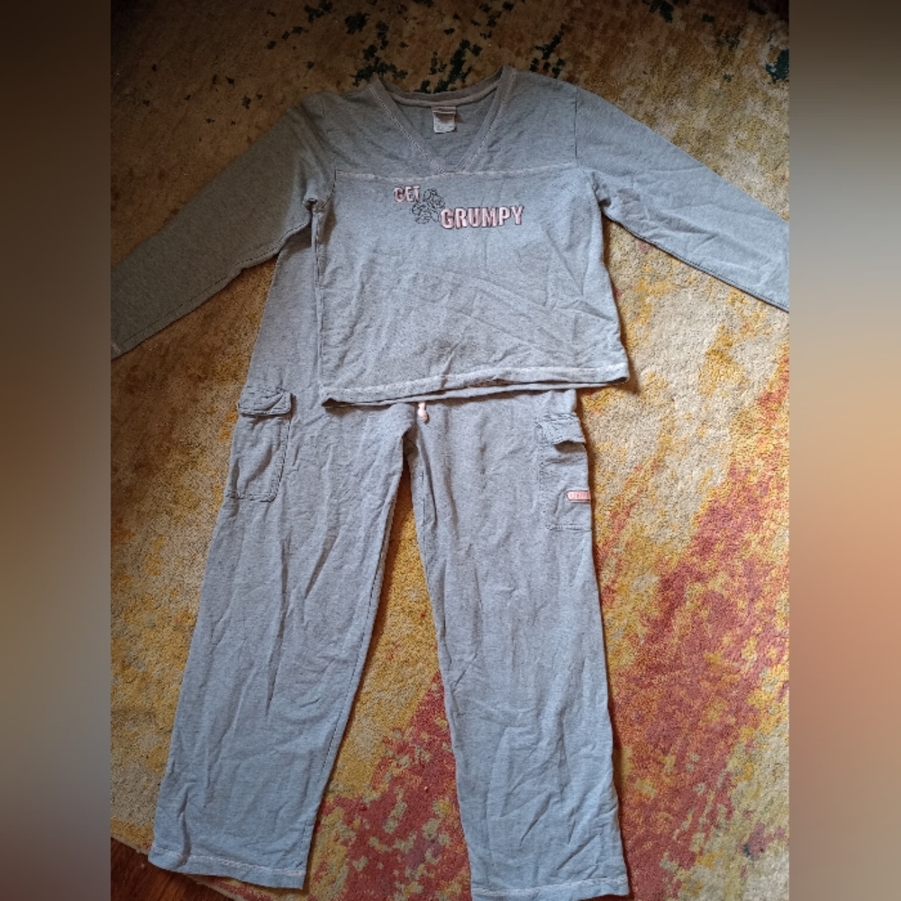 Vintage Disney Store 'Grumpy' Pajamas - Gem